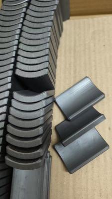 China Y30BH Grade Sintered Ferrite Arc Magnet with 250C Max Operating Temperature and Radial Magnetization for Car Starter Motor for sale