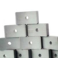 China Customized Ceramic Processing Fan Motor Magnet Arc Shape Charcoal Gray for sale