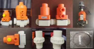 China Leak Proof Stable Plastic Diaphragm Valve Lightweight Gas Media for sale