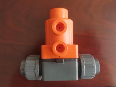 China Lightweight Practical Diaphragm Valve PVC Corrosion Resistant For Water for sale