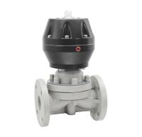 China Lightweight Weir Diaphragm Control Valve Anticorrosive Pneumatic Power for sale