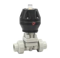 China Nontoxic Auto Plastic Diaphragm Valves Alkali Resistant Multipurpose for sale