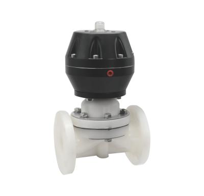 China OBM Durable PVDF Diaphragm Control Valve Anti Abrasion Practical for sale