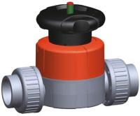 China Nontoxic Diaphragm Back Pressure Valve , Chemical Resistant Weir Diaphragm Valve for sale