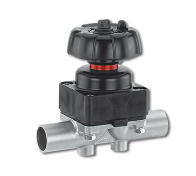 China Corrosion Resistant ABS Diaphragm Valve Leak Proof With Actuator for sale