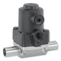 China Flange Type Manual ABS Diaphragm Valve Multipurpose Pneumatic Power for sale