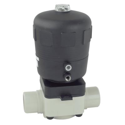 China Practical Hygienic Diaphragm Valve , Alkali Resistant Water Flow Control Valve for sale