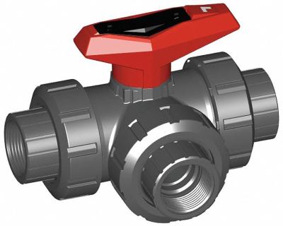 China Durable Stable PVC Union Ball Valve , UV Resistant True Union Gate Valve for sale