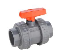 China Multipurpose Plastic Union Ball Valve Nontoxic Portable Alkali Resistant for sale