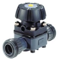 China Diameter 8mm Soft Tube Pneumatic Diaphragm Valve Back Pressure For Metering Pump for sale