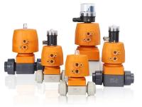 China CPVC Sanitary Plastic Diaphragm Valve Multipurpose Air Operated for sale