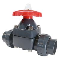 China Sanitary CPVC Pneumatic Valve Diaphragm Manual Multi Function for sale