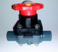 China Stable Shut Off Industrial Diaphragm Valve Multi Scene Plastic Material for sale