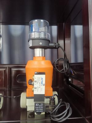 China EN12266 PVDF Pneumatic Flow Control Valve MV309 Multi Function for sale
