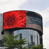 China Outdoor Waterproof LED Display Module P5.7 P6.67 P8 P10 with 1500-2500 Nits Brightness and IP66 Rating for sale
