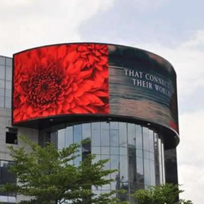 China Outdoor Waterproof LED Display Module P5.7 P6.67 P8 P10 with 1500-2500 Nits Brightness and IP66 Rating for sale