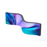 China Flexible P10 SMD LED Display Screen 500x1000mm IP43 Waterproof Outdoor Billboard Tear Resistant for sale