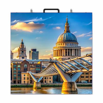 China LA Series P2.9 P3.91 P4 LED Display Rental - 1500-2000 Nits Brightness, 500x500mm Modular Cabinets for sale