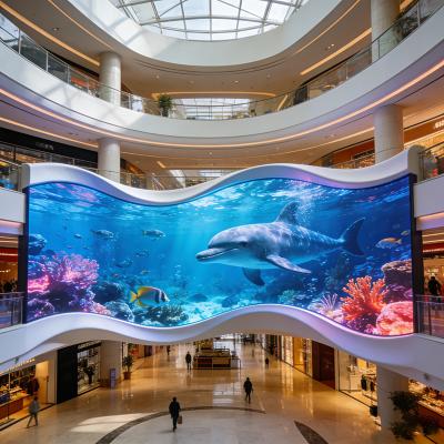China Creative LED Floor Display Interactive Splicing 178 Degree Viewing Angle for Retail Spaces for sale