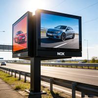 China UHD Outdoor LED Display NOX Series IP65 5000nits for 24/7 Retail and Highway Signage for sale