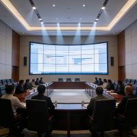 China LP DISPLAY EVA PAD Series All-in-One Indoor LED Display 300-500 nits for Conference Rooms for sale