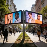 China Outdoor Waterproof LED Display Screen 5000-8000 Nits IP65 Digital Billboard for sale