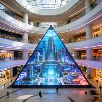 China Flexible LED Electronic Screen, Rolled Design, Customized Shape, Creative LED Display Screen for Store Windows,Stage Creativity ,Exhibition and etc. for sale