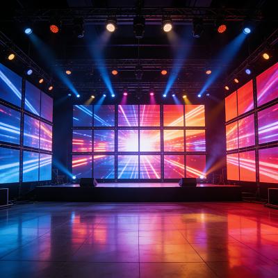 China Customizable P2.6 Rental LED Display Screen 178 Degree Viewing Angle for Video Animation Wall Store Advertising for sale