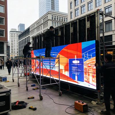 China Outdoor LED Display Screen P2.6 P2.9 Stage Rental LED Video Wall UHD 5000nits for sale