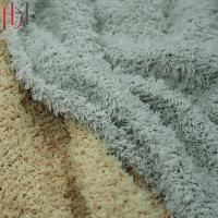 China 97% Polyester Tricot Fleece Fabric 280gsm for Home Wear Towel Pajamas for sale