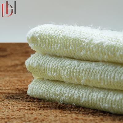 China 380g Homewear Gloves Socks Sweater Coat Combined Softness 97% Polyester 3% Spandex Fleece Fabric for sale
