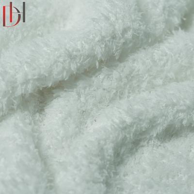 China 160cm Width 280gsm Coral Fleece Fabric For Pajama & Sleepwear Garment for sale