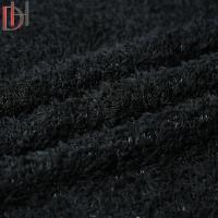 China Heavyweight Soft Fleece Fabric 97% Polyester 3% Spandex Shower Cap Fabric for sale