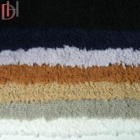 China Heavyweight Soft Fleece Fabric 97% Polyester 3% Spandex Shower Cap Fabric for sale