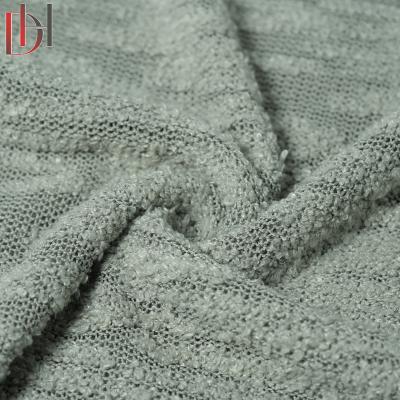 China OEM Customized Garment Short Fiber Tricot Knitted Windproof Fleece Fabric for sale