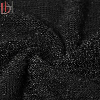 China 380GSM Knitted Fleece Fabric Satin Baby Safe Skin Friendly Windproof Warm Garment Lining for sale