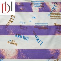 China Medium Weight Knitted Printed Fabric Organic Quick Dry Printed Jersey Fabric for sale