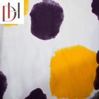 China Knitted Colorful Printed Fabric Medium Weight 100% Polyester Garment Fabrics for sale