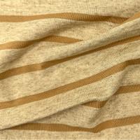 China Premium Quality 22% Linen 78% Cotton Knitted Tweed Lining Fabric 78% Cotton 22% Linen Jersey Rib Twill Style Stretch Fabric for sale