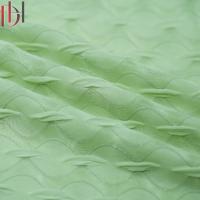 China High End Dress Jacquard Fabric 95% Polyester 5% Spandex Breathable Jacquard Knitting Fabric for sale