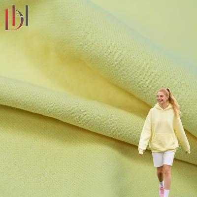 China 100% Cotton Hoodie Fabric 410gsm Heavyweight Organic Fabric for sale