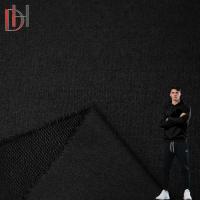 China 400gsm Cotton Hoodie Fabric Eco Friendly Heavyweight Plain Weft Coated Terry Fabric for sale