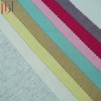 China Unisex Fleece Hoodie Fabric 100% Organic Plain Dyed Cotton Fabric Medium Weight 380gsm for sale