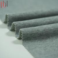 China Customized Tricot Hoodie Fabric Sweatshirt Soft Organic Knitted Jersey Fabric for sale