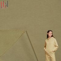 China Breathable Moisture Absorbent Polyester Cotton Fabric 280GSM French Terry Jersey Fabric for sale