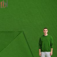 China 80% Cotton 20% Polyester Fabric 280gsm Hooded Shirt French Circle Pattern Woolen Fabric for sale