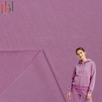 China Organic 80% Cotton 20% Polyester Cotton Spandex Fabric Hooded Shirt French Terry Fabric for sale