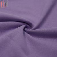 China High Quality Organic Medium Weight Knitting Polyester Jersey Fabric Breathable Moisture-Absorbent Shirt Uniform Sweatshirt for sale