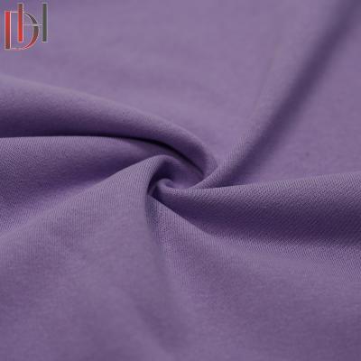 China High Quality Organic Medium Weight Knitting Polyester Jersey Fabric Breathable Moisture-Absorbent Shirt Uniform Sweatshirt for sale