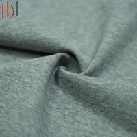 China Hot Customizable Organic Knitted Tricot Cotton Spandex Jersey Fabric for Hooded Shirt Sweatshirt for sale